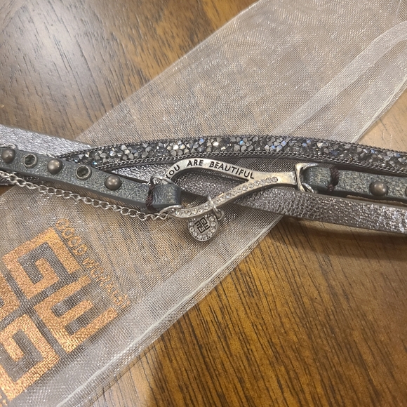 Good Work(s) | Jewelry | Good Works Leather And Chain You Are Beautiful ...